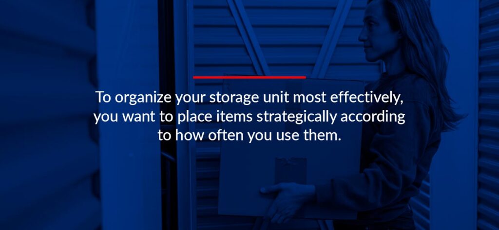 How to Organize Your Storage Unit for the New Year