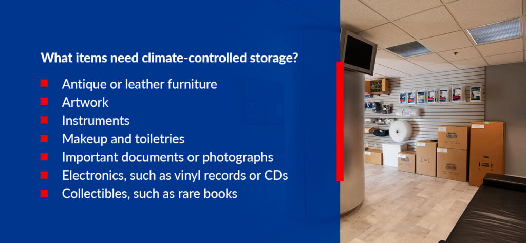 Climate-Controlled Storage Tips | Satellite Self Storage | Monmouth ...